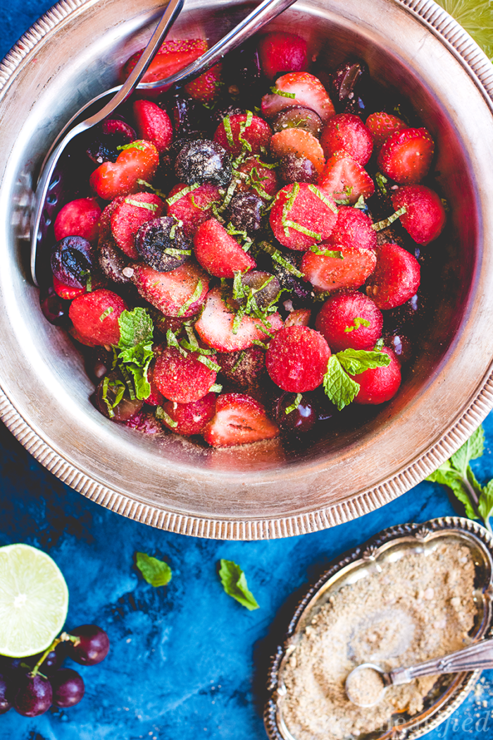 Sour, Spiced & Salted Summer Fruit Salad - meatified
